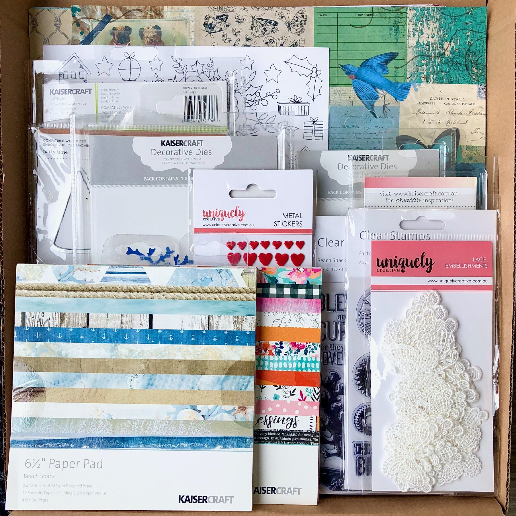 Mystery Scrapbooking Box – Merly Impressions
