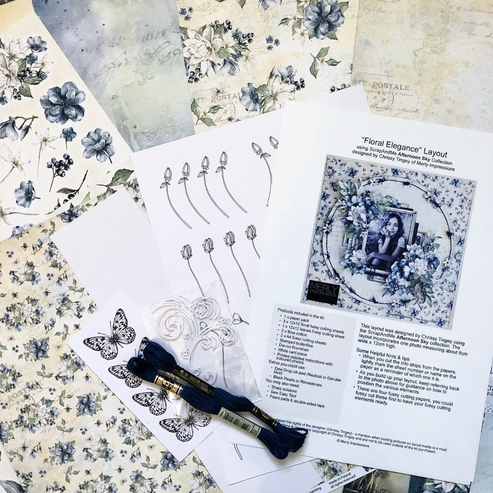Floral Elegance - Layout Kit – Merly Impressions